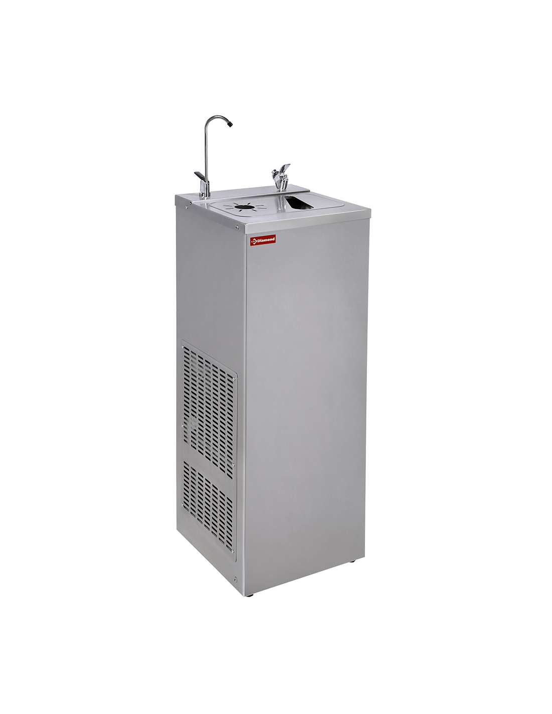 Fontaine réfrigérée, inox, 35 litres/heure - Diamond - CR-18S/35-R2
